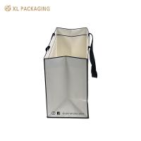 China XL Packaging Custom Printed Paper Bags Cardboard Luxury White art Paper Gift Bag With Ribbon Handle For Shopping Bag With Your Own Logo for sale