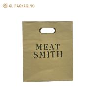 China XL Packaging Custom Packaging Factory Wholesale Custom Brown Kraft Disposable Paper Bag For Food Packaging Takeaway With Handle for sale