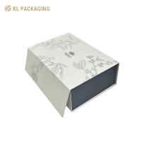 China Luxury Collapsible Tea Gift Box with Silver Foil Logo Flat-Pack Foldable Packaging Box for Tea Bags, Tea Tins & Coffee Sachets for sale