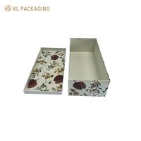 China Skincare Custom Size 157gsm Material Cosmetic White Printing Flower Disney Certificate Lid And Base Gift Box for sale