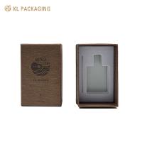China XL Packaging Custom Packaging Box Factory 50ml 100ml Paper White Perfume Box Personalized Fragrance Packaging Box With Foam Tray for sale