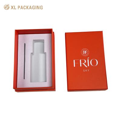 China XL Packaging Custom Packaging Box Factory Luxury Lid And Base Custom Perfume Box High Quality Gold Foil In Surface Fashion Perfume Paper Box With Logo for sale