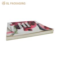China XL Packaging Custom Book Printing Wholesale Custom Book Printing Services Custom Print Food Magazine Printing Service Restaurant Menu Book for sale