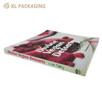 China XL Packaging Custom Book Printing Wholesale Custom Book Printing Services Custom Print Food Magazine Printing Service Restaurant Menu Book for sale