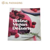 China XL Packaging Custom Book Printing Wholesale Custom Book Printing Services Custom Print Food Magazine Printing Service Restaurant Menu Book for sale