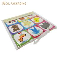 China XL Packaging Custom Book Printing Wholesale Custom Book Printing A Set Of Children English Book 9pcs Small Cognitive Paper Book Custom Printed for sale