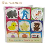 China XL Packaging Custom Book Printing Wholesale Custom Book Printing A Set Of Children English Book 9pcs Small Cognitive Paper Book Custom Printed for sale