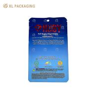 China Custom Heat Sealing Mylar Foil Zip Top Paper Sticker Reusable Storage Bags for sale