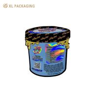 China Smell Proof Mylar Zipper Bag Custom Paper Sticker Sealed Plastic Pouch for Candy Packaging for sale