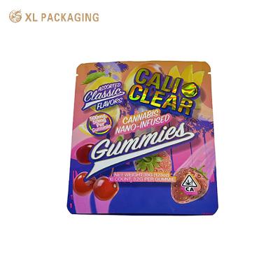 China Resealable Mylar Ziplock Bags with Custom Printing for sale