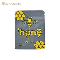 China XL Packaging Custom Paper Sticker Label Custom Printed 3.5 Mil Mylar Zipper Bag Plastic Food Packaging Stand Up Pouch for sale