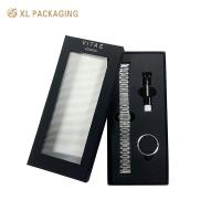 China OEM Customize Luxury Texture Paper Watch Gift Box With Instruction Manual Cards Rigid Boxes for sale