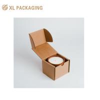 China XL Packaging Custom Packaging Box Factory Customized Color Printing Kraft Paper Rigid Paper Board Gift Packaging Box For Candle for sale