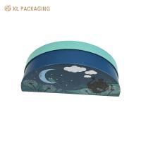 China CMYK Color Custom Logo Embossed Box Shoulder Paper Rigid Gift Box Packaging for Cosmetics for sale