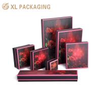 China Customized Shape Paper Lid And Base Box Necklace Bracelet Jewelry Packaging Box With Logo for sale
