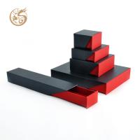 China XL Packaging Custom Luxury Boxes Custom Small Red Black Jewelry Box Drawer Paper Box Ring Necklace Bangle Bracelet Jewelry Gift Box for sale