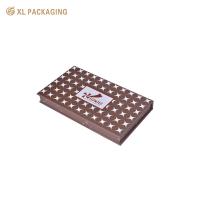 China XL Packaging Customized Rigid Paperboard Magnetic Eyeshadow Pans Box With Mirror Premium Empty Packaging For Cosmetics for sale
