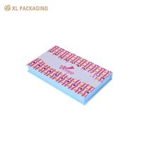 China XL Packaging Custom Packaging Box Factory Luxury Embossing Logo Soft Touch Lamination Fashion Face Eye Shadow Palette Paper Packaging Box With Mirror for sale