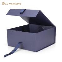 China Custom Luxury Foldable Magnetic Rigid Boxes for Shoes & Apparel Packaging for sale