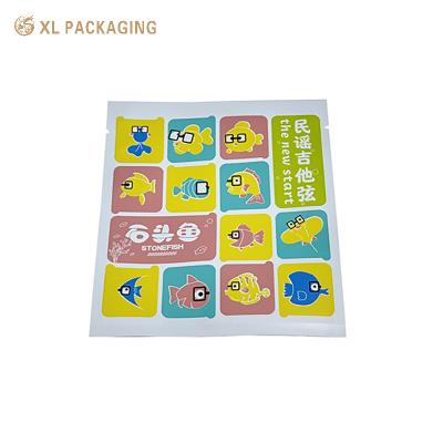 China Wholesale Food Grade Zip Mylar Bag with Custom Stickers and Moisture Proof Stand-Up Pouch for sale