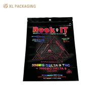 China XL Packaging Custom Paper Sticker Label Wholesale Resealable Holographic Bag for Packaging and Organizing Products for sale