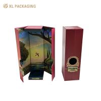 China Custom Double Door Magnetic Closure Wine Gift Box with Eco-Friendly Materials and Customizable Branding for sale