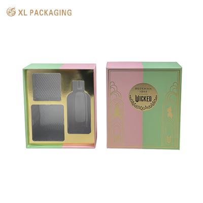 China XL Packaging Custom Printed Cosmetic Paper Box Packaging Tuck Top For Disposable Perfume Packing for sale