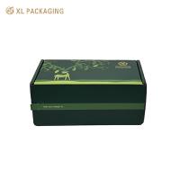 China Flat Pack Chocolate Mailer Box | One Piece Easy Assembly Corrugated Box with Perforated Tear Strip For Food Gift for sale