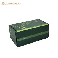 China Flat Pack Chocolate Mailer Box | One Piece Easy Assembly Corrugated Box with Perforated Tear Strip For Food Gift for sale