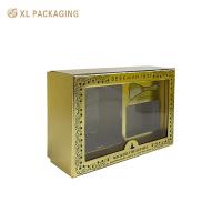 China XL Packaging Custom Printed Cosmetic Boxes Customized Perfume Packaging Box Gold Foil Surface Inside Skin Care Cosmetic Luxury Gift for sale