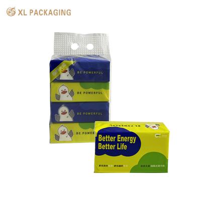 China Custom Logo 3ply Disposable Facial Tissue Paper with Soft Texture and High Absorbency for sale