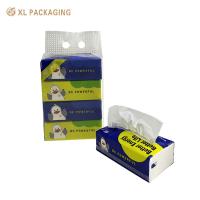 China Custom Logo 3ply Disposable Facial Tissue Paper with Soft Texture and High Absorbency for sale