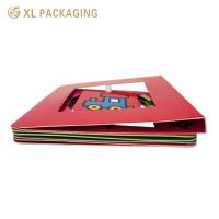 China XL Packaging Custom Book Printing Custom Size Baby Crinkle Book with Rustling Material and Texture Paper for sale