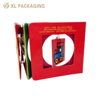 China XL Packaging Custom Book Printing Custom Size Baby Crinkle Book with Rustling Material and Texture Paper for sale