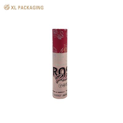 China XL Packaging Custom Packaging Box Cylindrical Skin Care Cosmetics Packaging Balm Lipstick Paper Tubes with Matt Lamination for sale