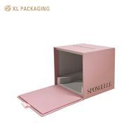 China XL Packaging Custom Packaging Box Factory Custom Printed Luxury Pink Candle Gift Boxes Hard Cardboard Gift Box For Candles for sale