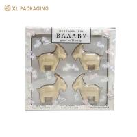 China OEM Luxury Rose Gold Glitter Paper Clear PVC Window Cosmetic Carton Collection Gift Paper Box Set With Flocked Tray for sale