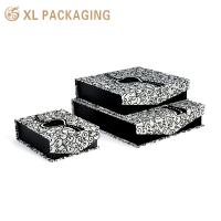 China XL Packaging Custom Gift Box Packaging Custom Size Accepted Black Color Paper Jewellery Box Magnetic Paper Gift Jewelry Box Eco-Friendly Jewlery Box Packaging for sale