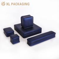 China XL Packaging Custom Packaging Box Factory Luxury Gift Box Packing Jewelry Boxes Custom Logo Stripe Bracelet Necklace Jewelry Box Packaging for sale