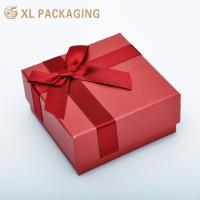 China XL Packaging Custom Gift Box Packaging Custom Logo Jewelry Packaging Cardboard Paper Lid And Bottom Multiple Size Jewelry Box With Sponge Foam for sale