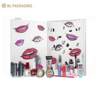 China XL Packaging Custom Gift Box Packaging Customized Logo Partone Color CMYK Design 12 Drawer Calendar Box for Tea Bag Skin Care Cosmetic for sale