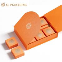 China Custom Logo Luxury Embossing Texture Chocolate Candy Cardboard Packaging Box with Rigid Paper Box for sale