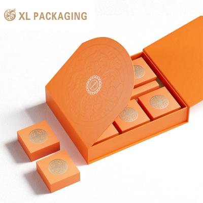 China Custom Logo Luxury Embossing Texture Chocolate Candy Cardboard Packaging Box with Rigid Paper Box for sale