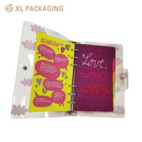 China Custom PVC 6-Ring Loose-Leaf Binder Notebook with Flexible Waterproof Cover and Full-Color Printing for sale