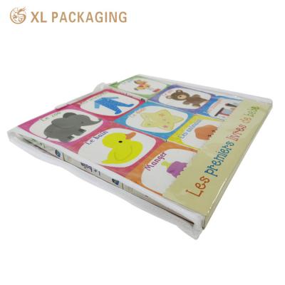 China Custom Children Board Book with 1.5–3mm Thick Rigid Paperboard, Non-Toxic Soy Ink, and Tear-Resistant Pages for sale