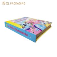 China Custom Children's Cardboard Book with Vibrant Full-Color Printing, Durable Construction, and Safe Round Corners for sale