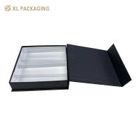 China Luxury Magnetic Chocolate Gift Box with Eco-Friendly Texture Paper and Silver Paper Inner Box for Secure Magnetic Closure for sale