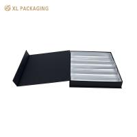 China Luxury Magnetic Chocolate Gift Box with Eco-Friendly Texture Paper and Silver Paper Inner Box for Secure Magnetic Closure for sale