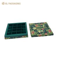 China Custom Luxury Chocolate Gift Box with Matte Lamination, SGS Food Contact Certified & Eco-friendly Paper Insert for sale