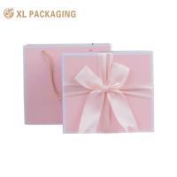 China XL Packaging Custom Packaging Box Factory Customized Size Eco-Friendly Clothing Scarf Gift Packaging Box with Red Lid and Base for sale